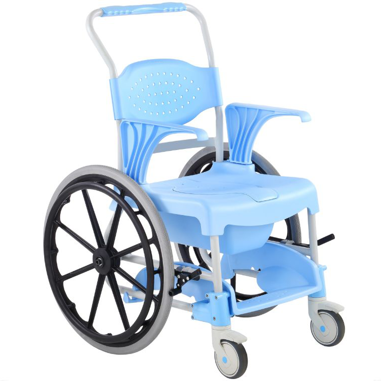 Alerta Aqua Chair - Shower Commode Chair Self-Propelled – Medisave UK
