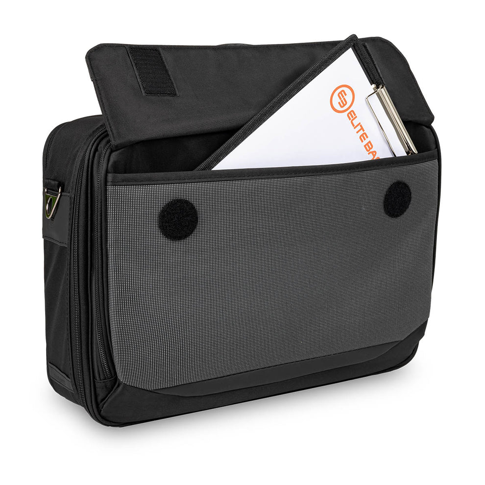 Elite Doctor's Bag - Black Twill Nylon – Medisave UK