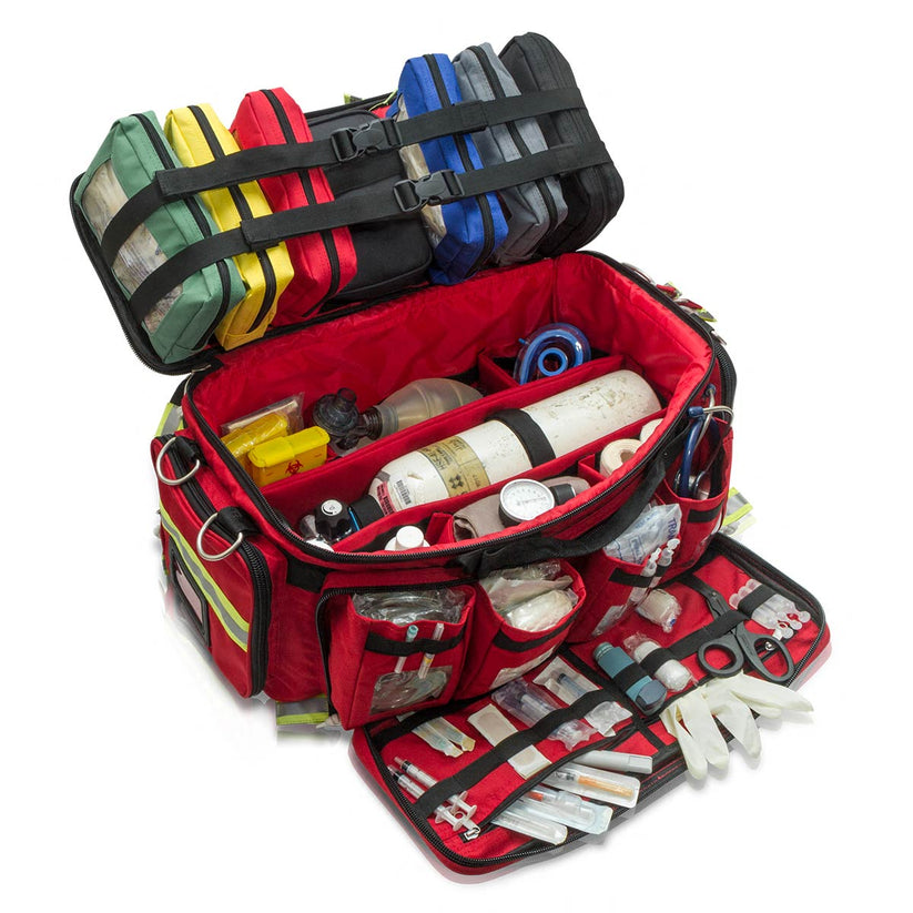 Elite Bag For Emergency Advanced Life Support - Red – Medisave UK