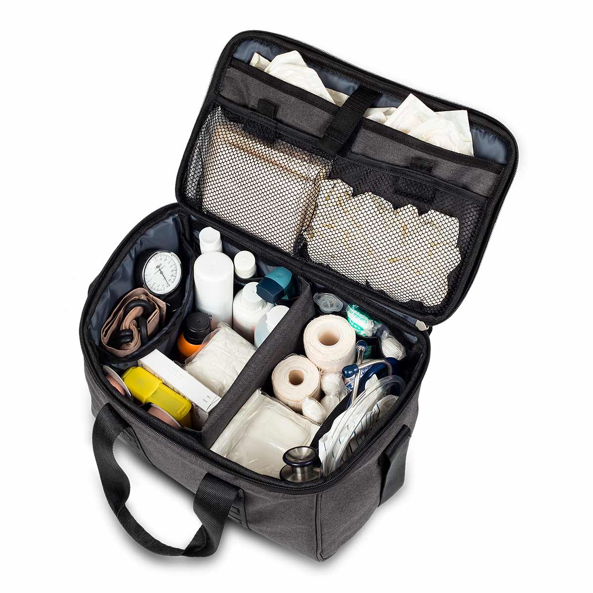 Multipurpose First Aid Bag - Grey Bitone – Medisave UK