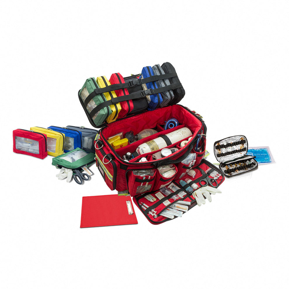 Elite Bag For Emergency Advanced Life Support - Red – Medisave UK