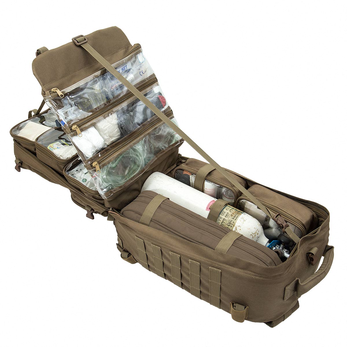 Elite PARAMED'S Rescue & Tactical Backpack - Coyote Tan – Medisave UK