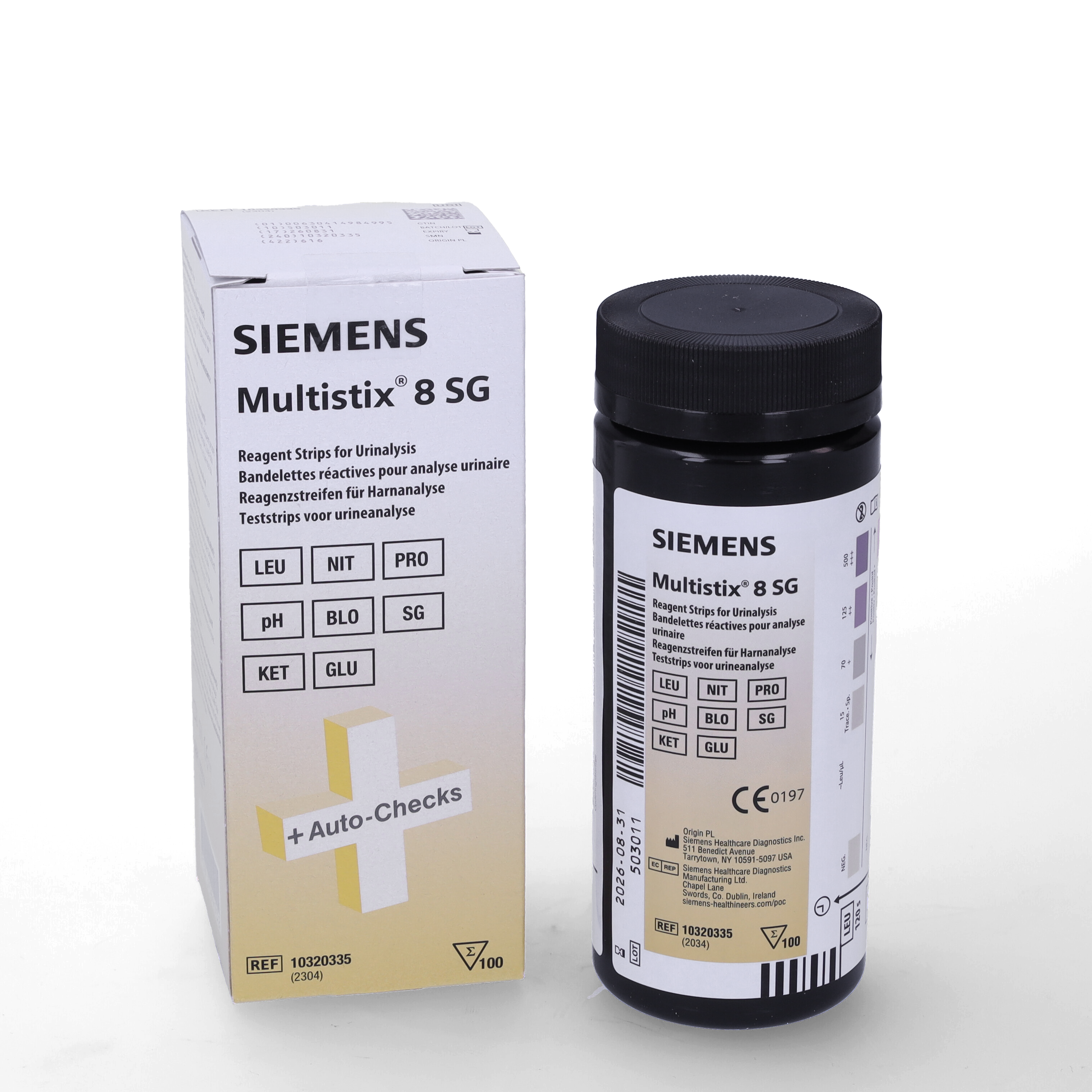 Multistix 8sg Urinalysis Strips, per 100 – Medisave UK
