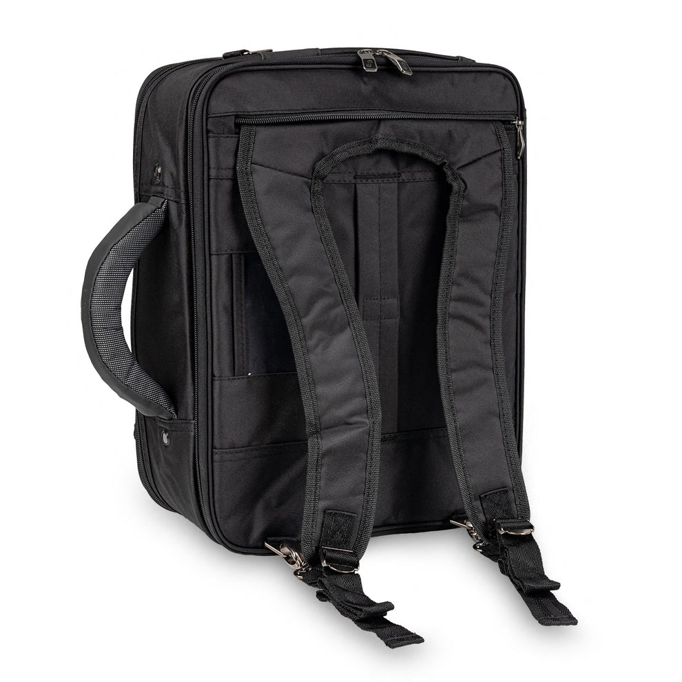 Elite Doctor's Bag - Black Twill Nylon – Medisave UK