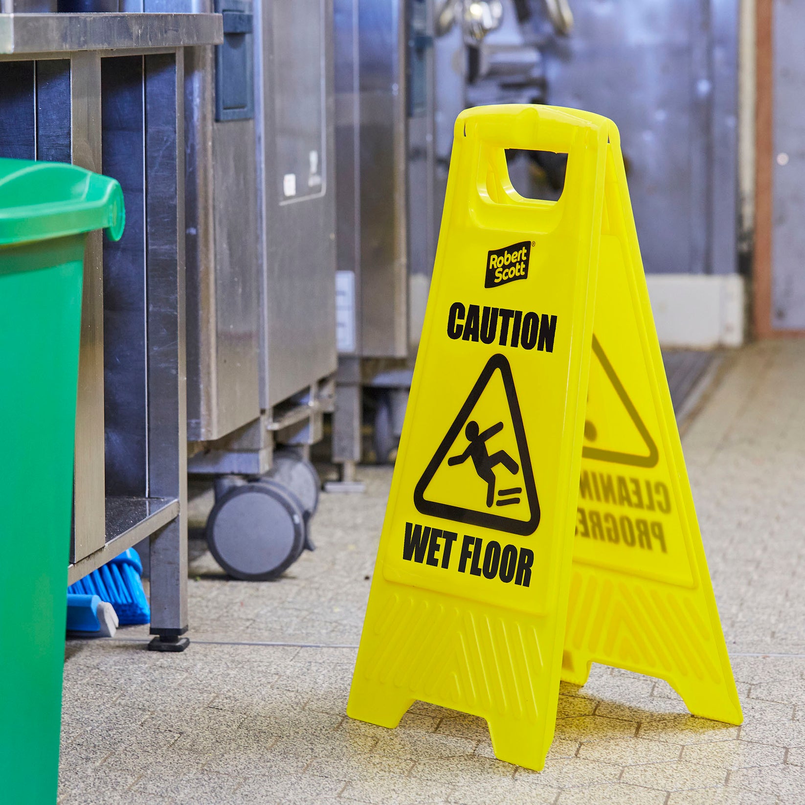 Caution Wet Floor/Cleaning in Progress Sign – Medisave UK