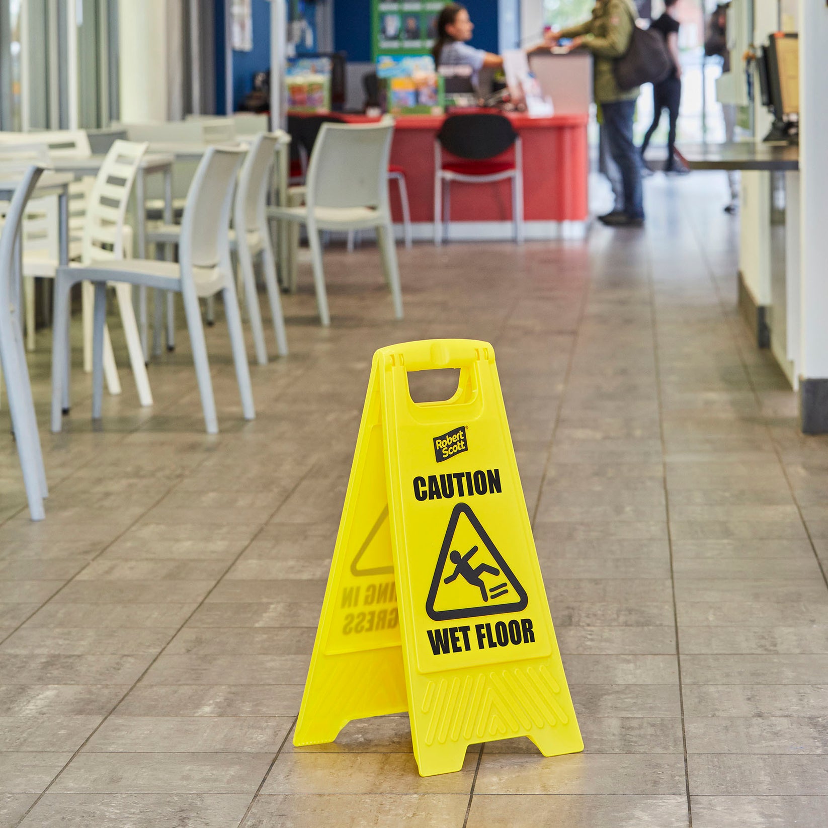 Caution Wet Floor/Cleaning in Progress Sign – Medisave UK