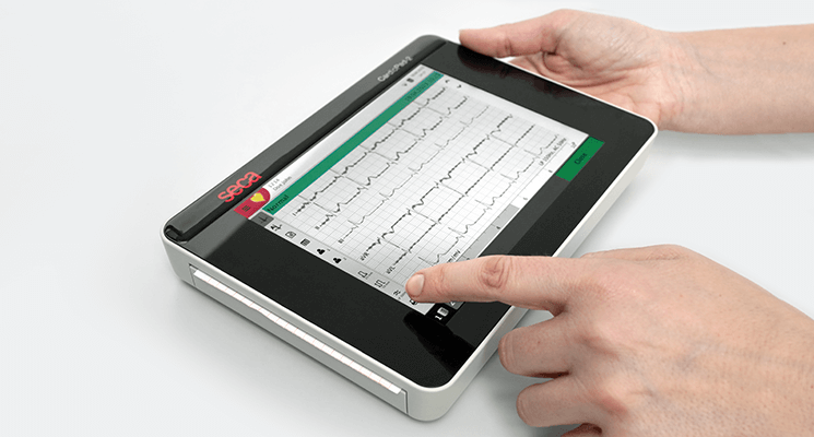 seca CardioPad-2 Touch Screen 12 Lead ECG With Wi-Fi & Advanced Interp ...