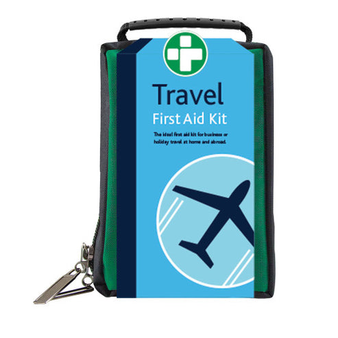 Travel First Aid Kit in Helsinski Bag – Medisave UK