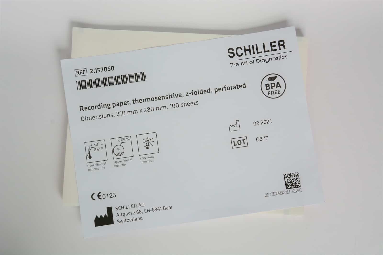 Recording Paper for AT-102, AT-102 G2, CS-200 Excellence - 1 Pack of 1 ...