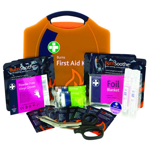 Burns First Aid Kit - Compact Aura Large Box – Medisave UK