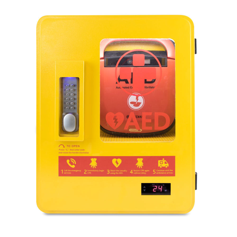 Heated Outdoor Defibrillator/AED Cabinet – Medisave UK