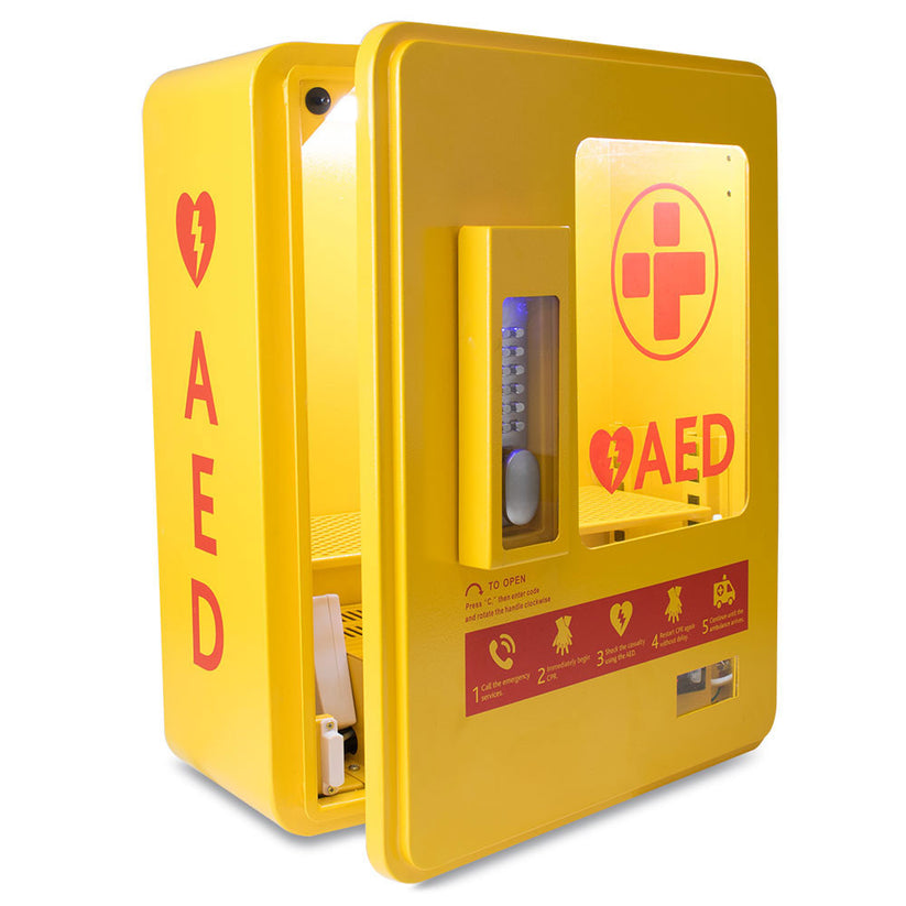 Heated Outdoor Defibrillator/AED Cabinet – Medisave UK