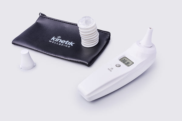 ET-100A Infrared Ear Thermometer Tympanic, 1 Second Measurement ...