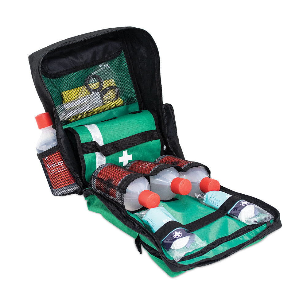 Acid Attack Kit in Green Rucksack – Medisave UK