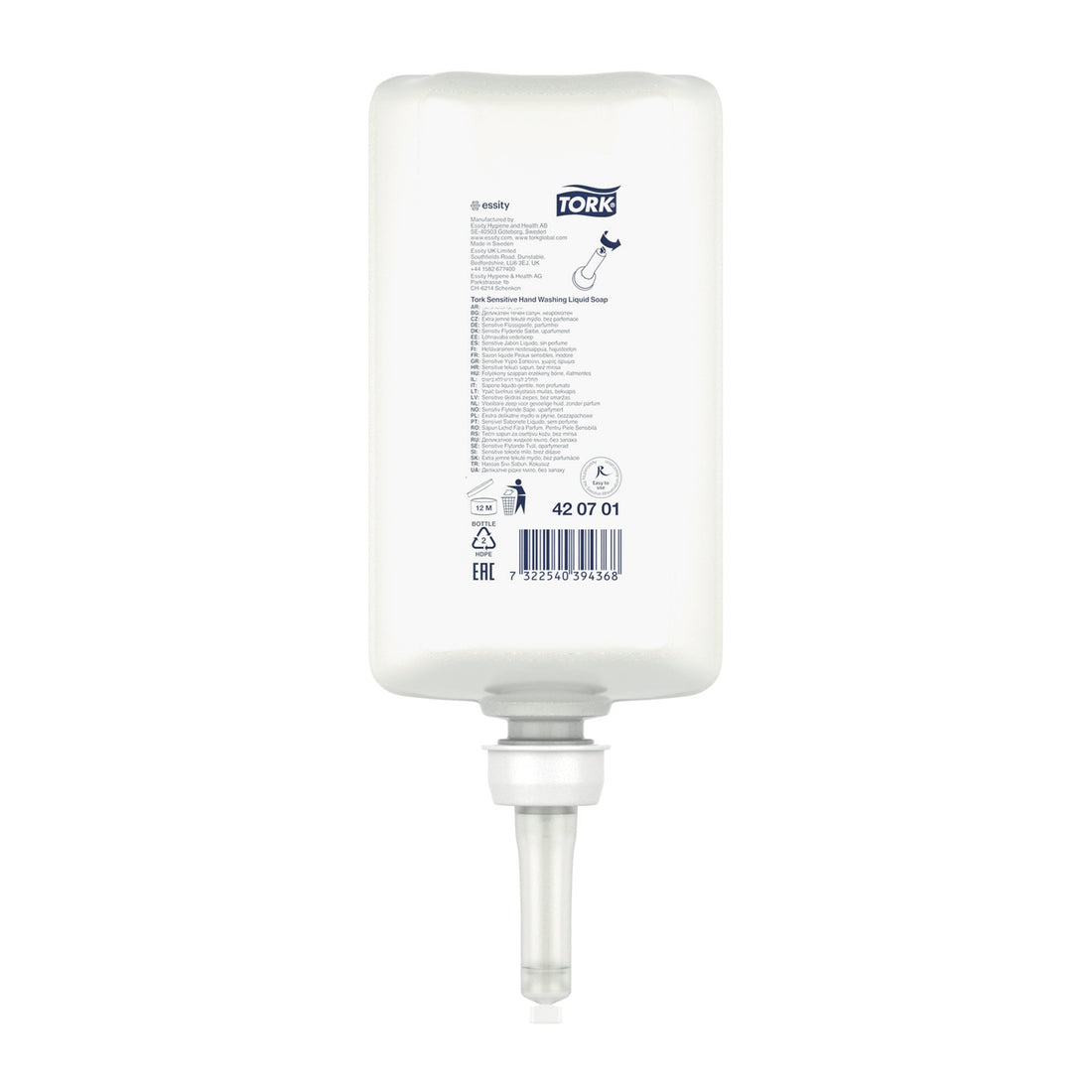 Tork Premium Liquid Soap - Extra Mild Non-Perfumed 1000ml - Single Bot ...