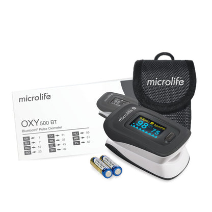 MicroLife Oxy 500 BT (Pulse Oximeter) – Medisave UK