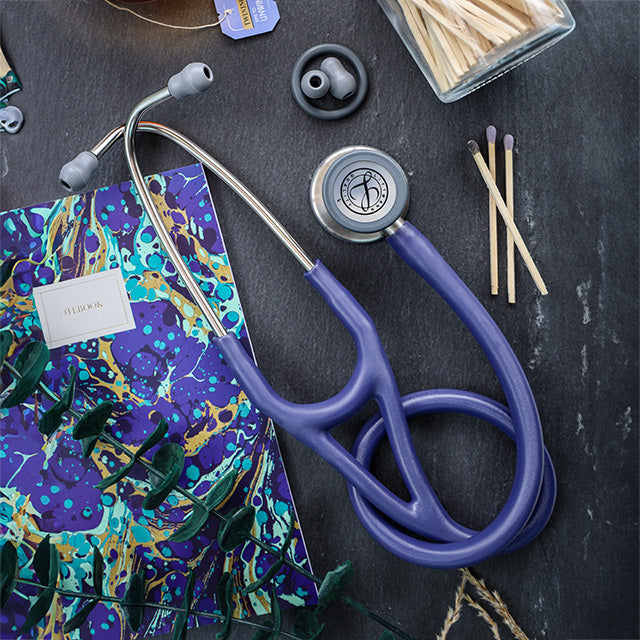 Littmann Cardiology IV Diagnostic Stethoscope: Satin Midnight Blue Tub ...