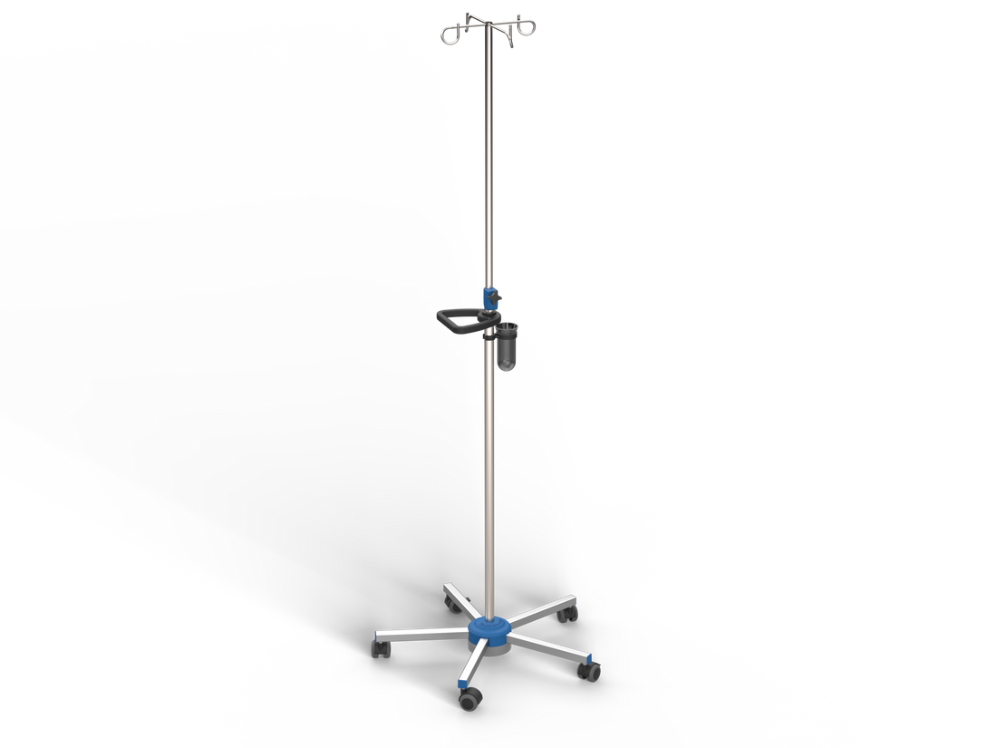 Height Adjustable IV Drip Stand - Mobile – Medisave UK