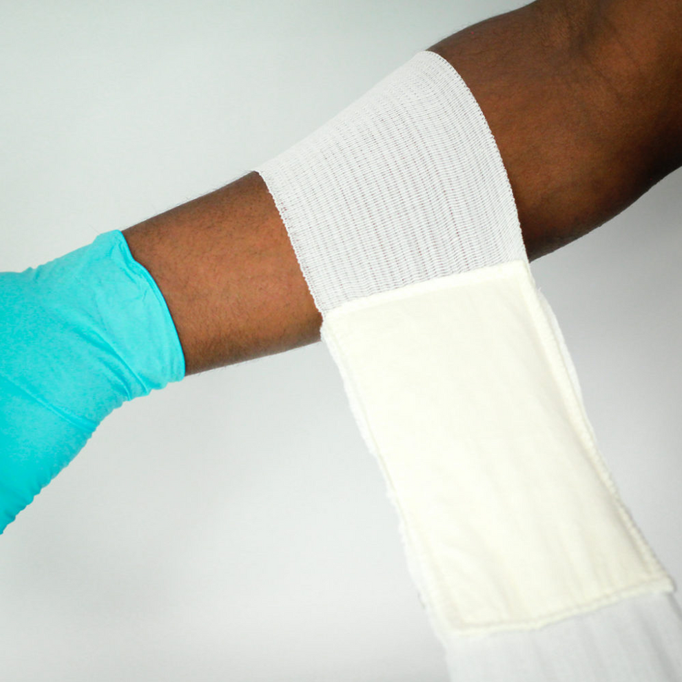 Israeli Bandage - Civilian Emergency Care Bandage® 4" Wound Pad With P ...