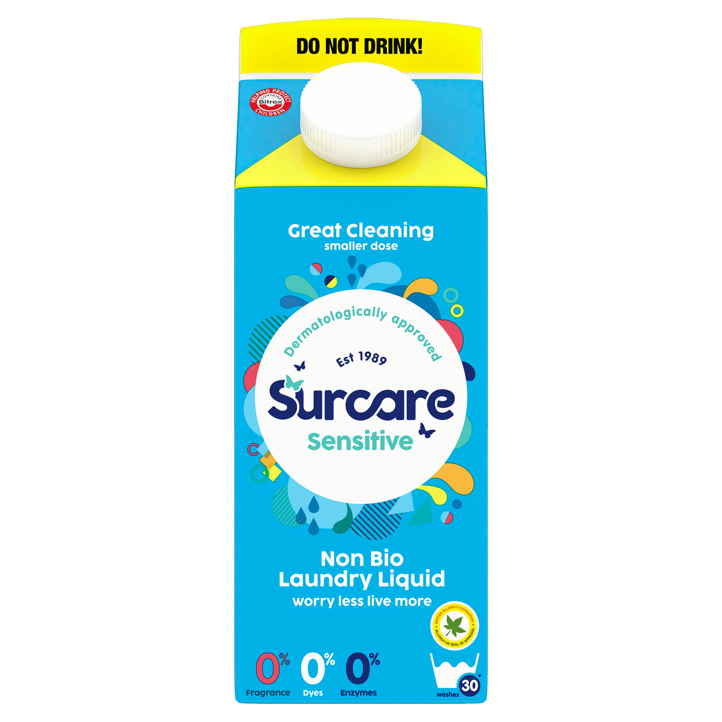 Surcare Laundry Liquid 30 Wash - Elopak - 750ml – Medisave UK