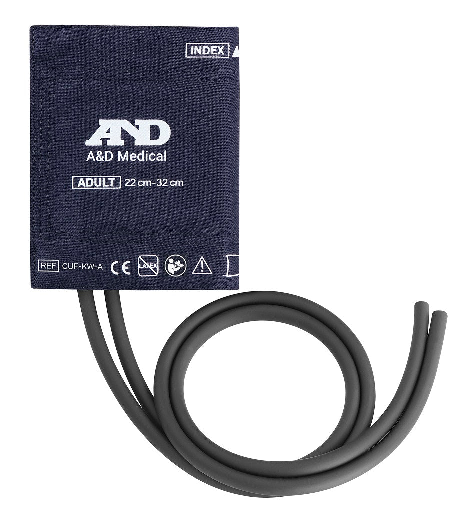 A&D Medical UM-102 Two Tube Adult Cuff: 22-32cm Arm Circumference ...