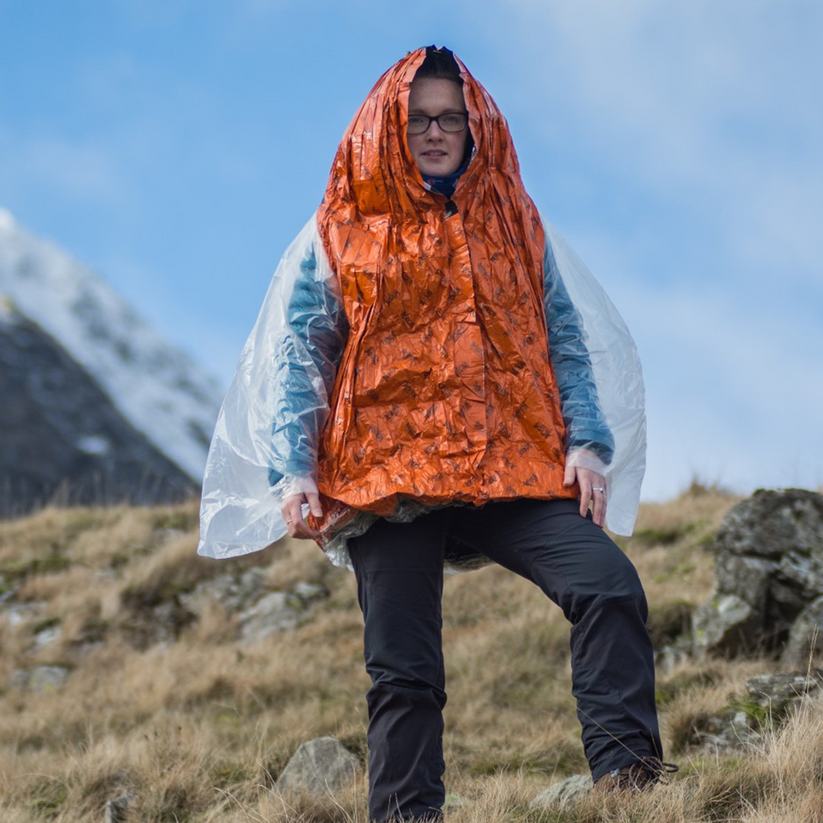 Blizzard 2 Layer Active Range Survival Jacket - Orange – Medisave UK
