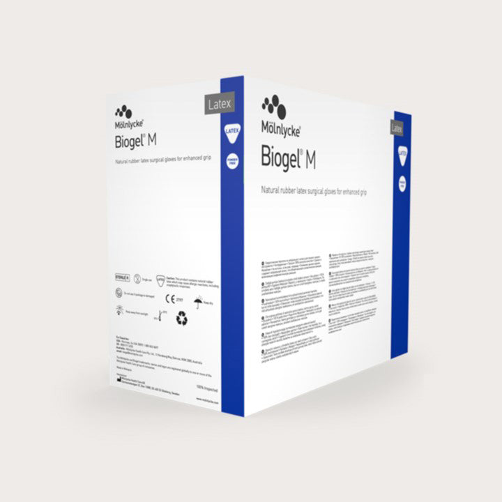 Biogel M Gloves Sterile, Size 7.5 - Box of 50 – Medisave UK