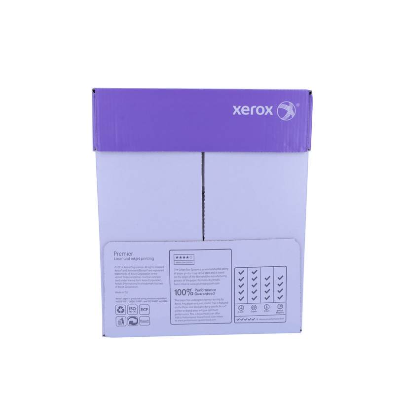 XEROX Premier White Uncoated A4 Paper 75GSM 5 x 500 sheets – Medisave UK