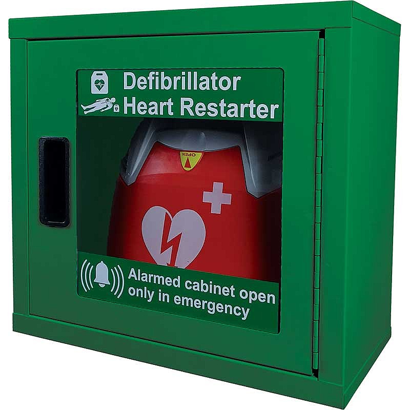 Alarmed AED Cabinet, Empty – Medisave UK