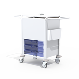 Case Notes Trolley with Drawers – Medisave UK