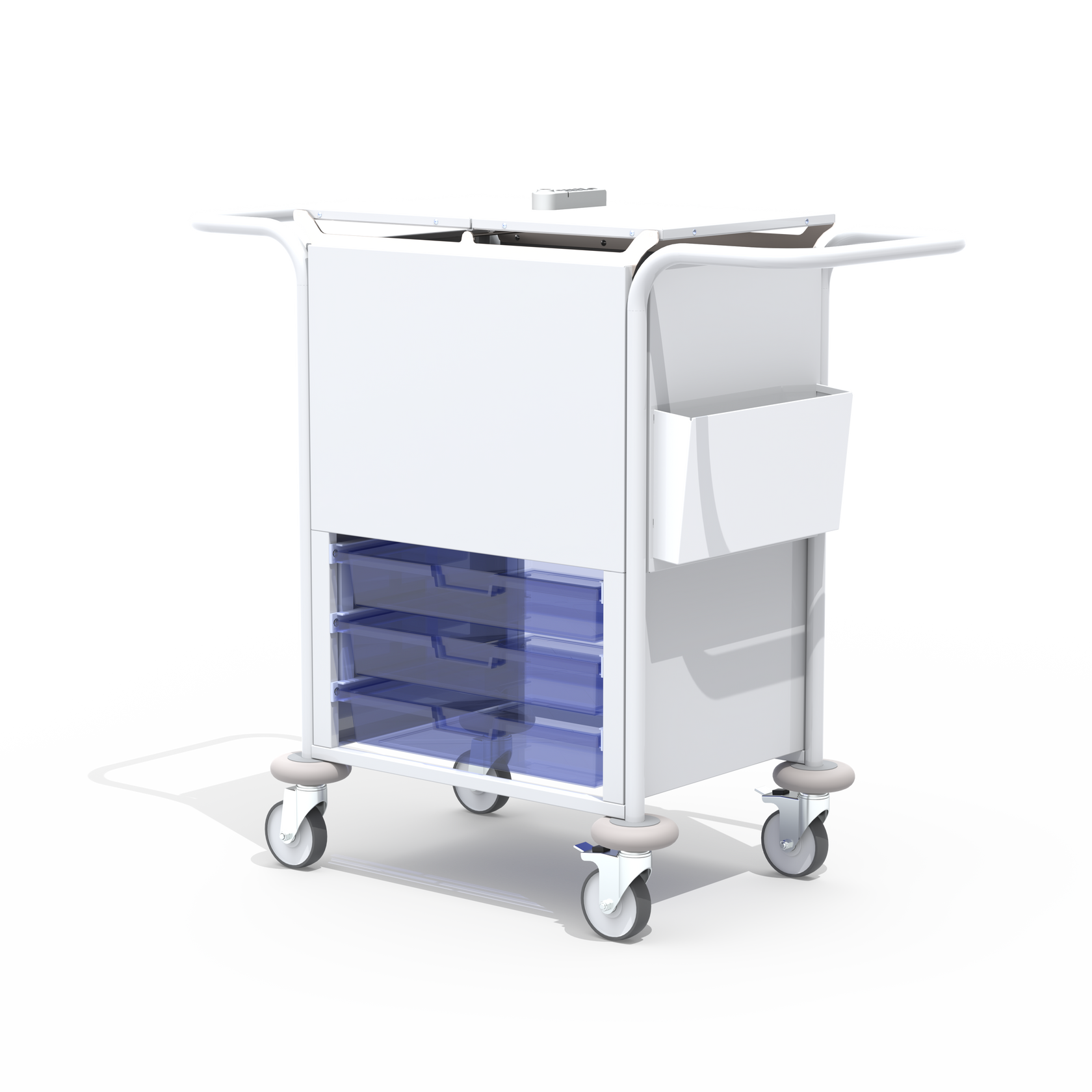 Case Notes Trolley with Drawers – Medisave UK
