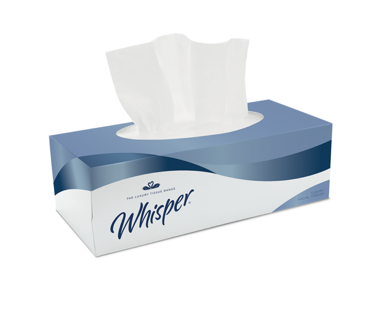 2 ply Optimum White Facial Tissue - Pack of 100 Sheets – Medisave UK