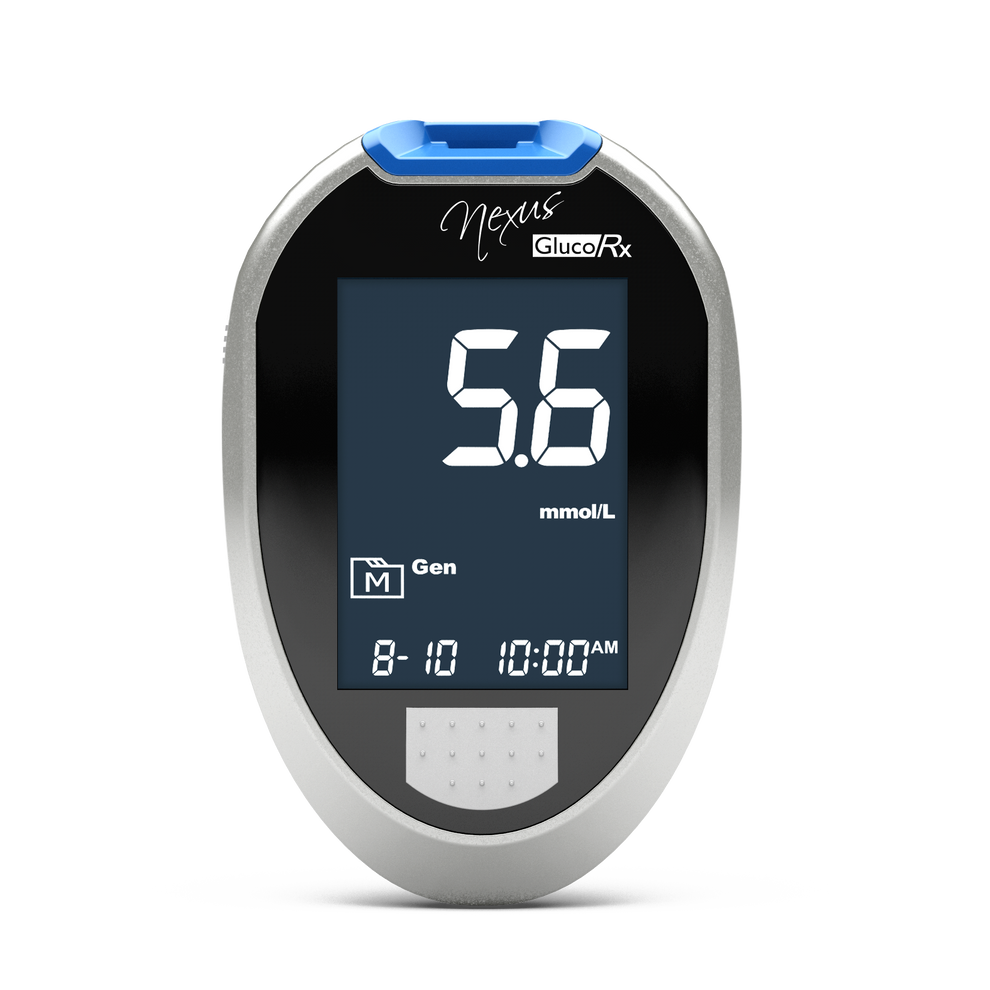 GlucoRx Nexus Blood Glucose Meter – Medisave UK
