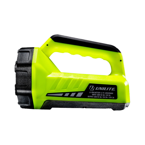 Unilite L-1800 Rechargeable Dual LED Torch - 760m Beam Range – Medisave UK