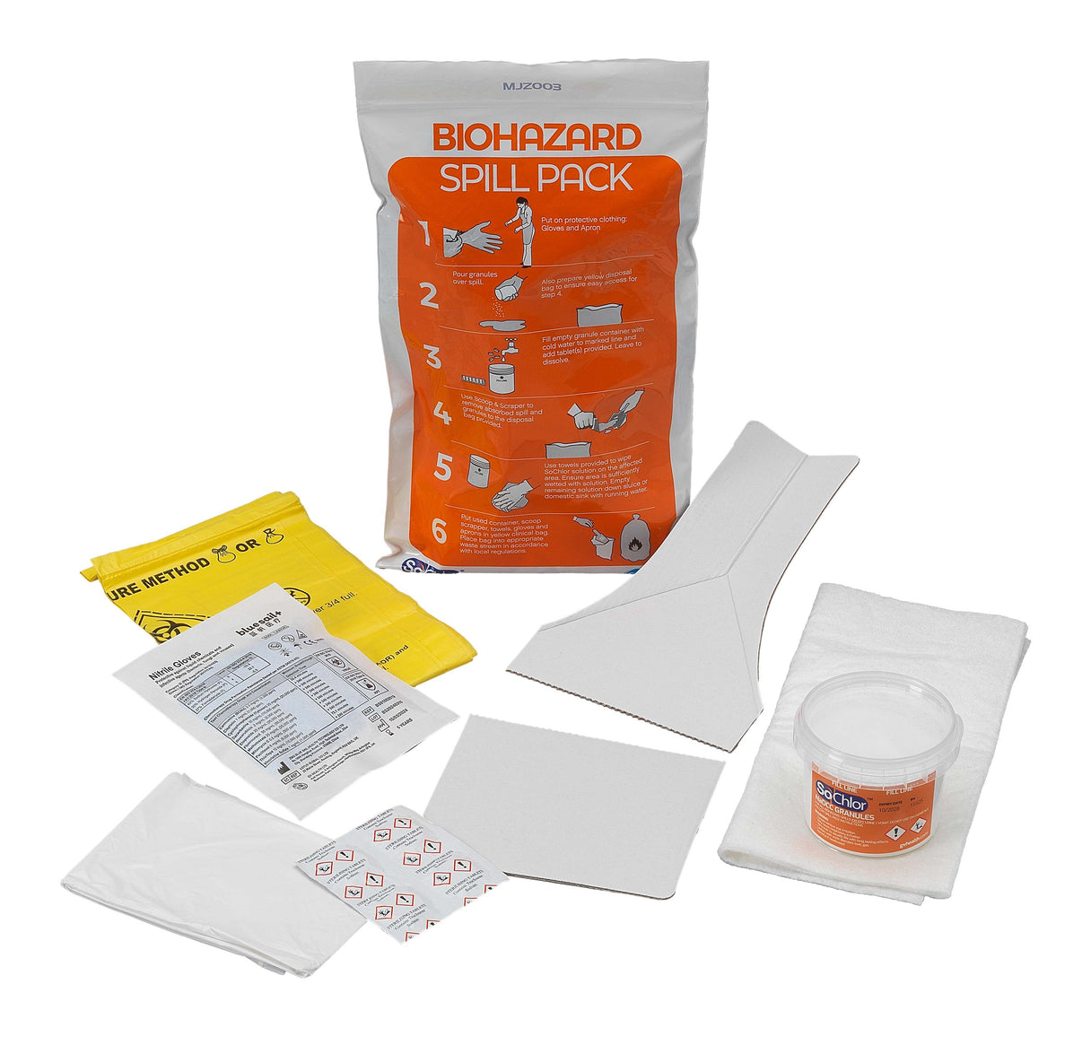Blood/Biohazard Spill Pack – Medisave UK