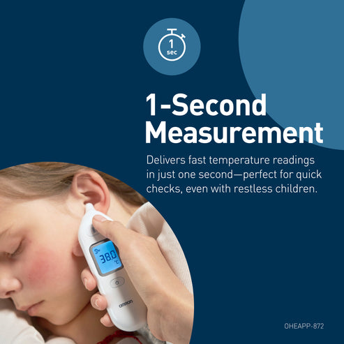 OMRON Ear Thermometer - Gentle Temp 533 – Medisave UK