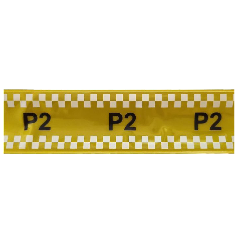 NHS Ten Second Triage (TST) Slap Band - P2 Yellow – Medisave UK