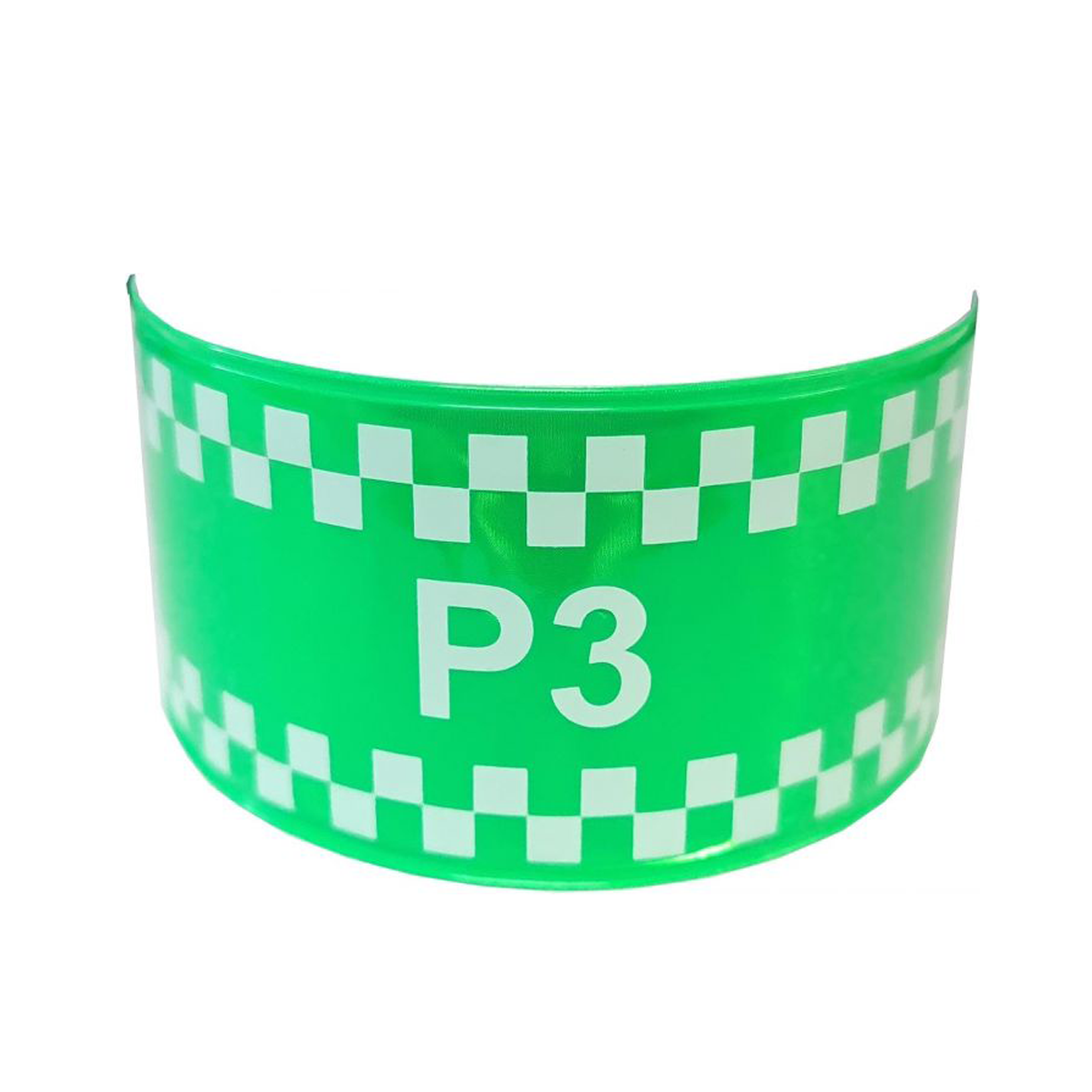 NHS Ten Second Triage (TST) Slap Band - P3 Green – Medisave UK