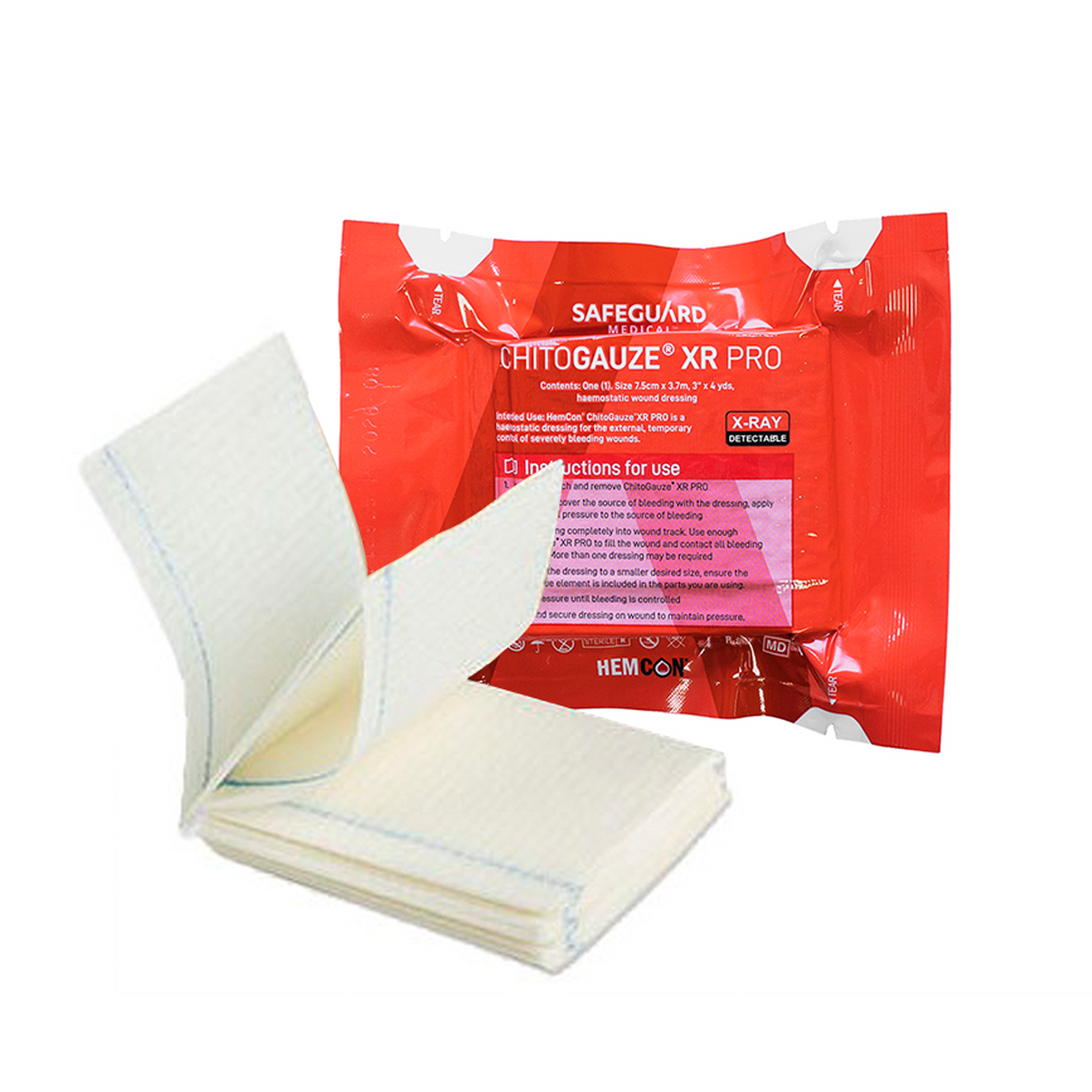 ChitoGauze® XR Pro Z-Fold Gauze – Medisave UK