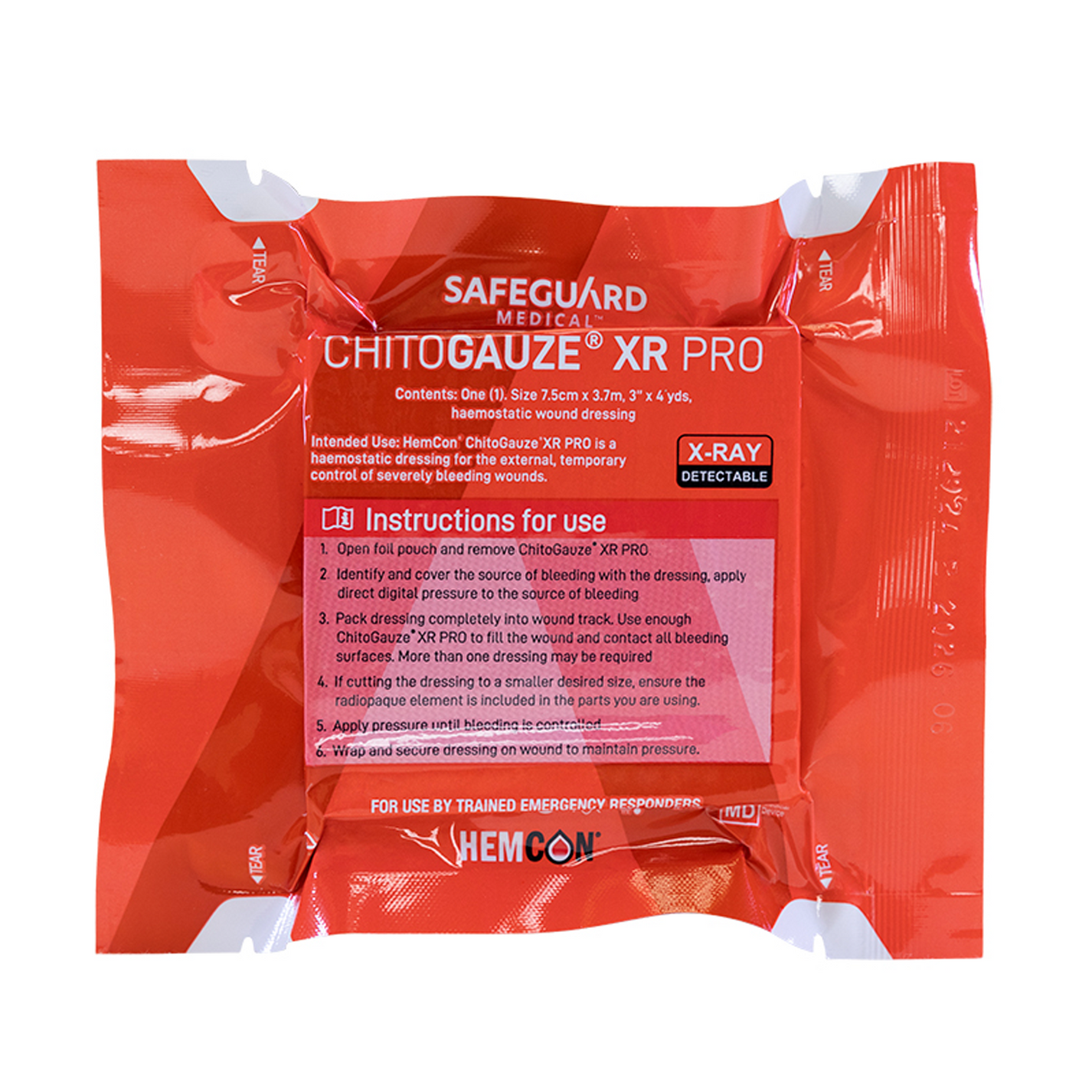 ChitoGauze® XR Pro Z-Fold Gauze – Medisave UK