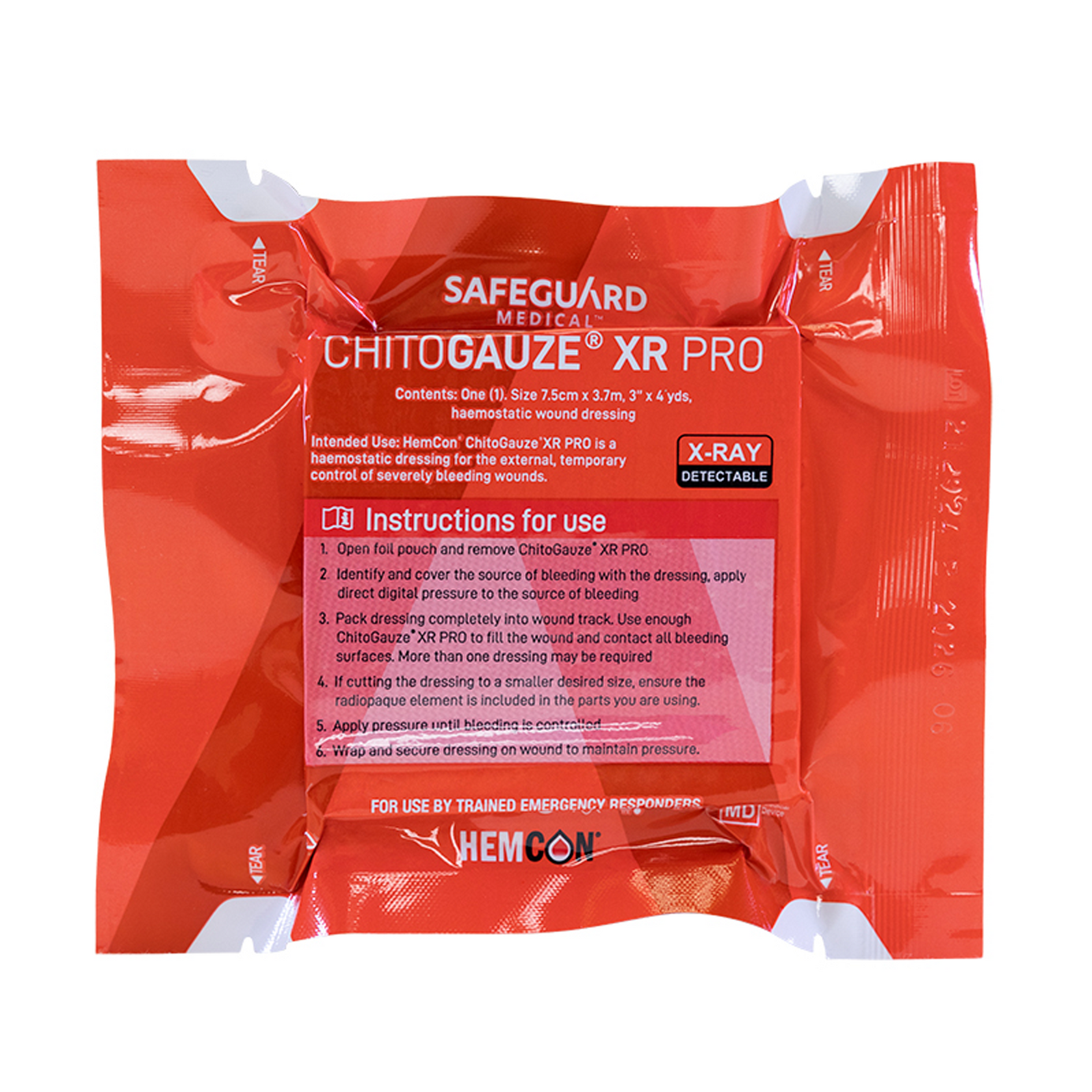 ChitoGauze® XR Pro Z-Fold Gauze – Medisave UK