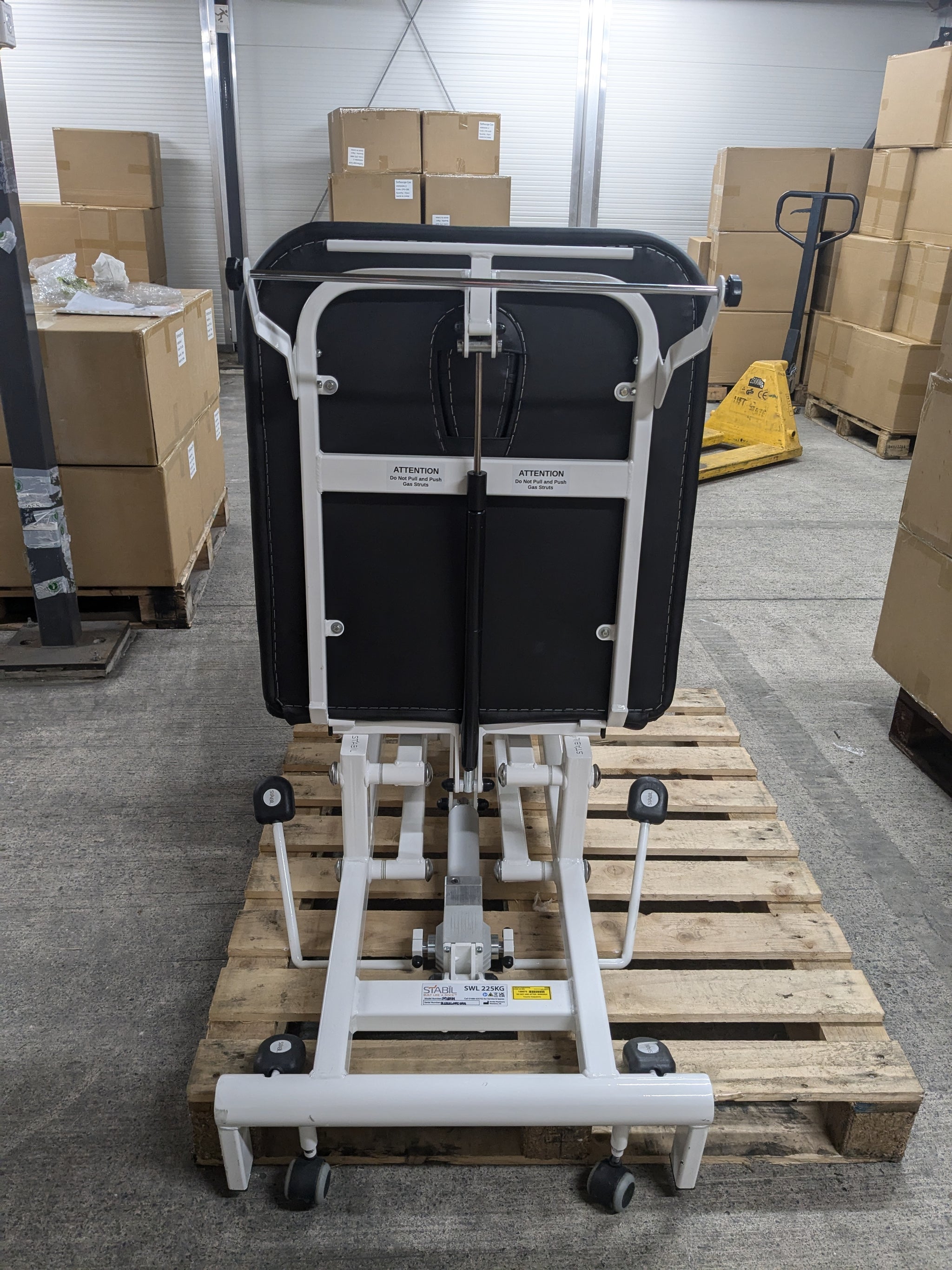 STABIL Bobath Neurological 2-Section Treatment Table 1.2M / White Fram ...