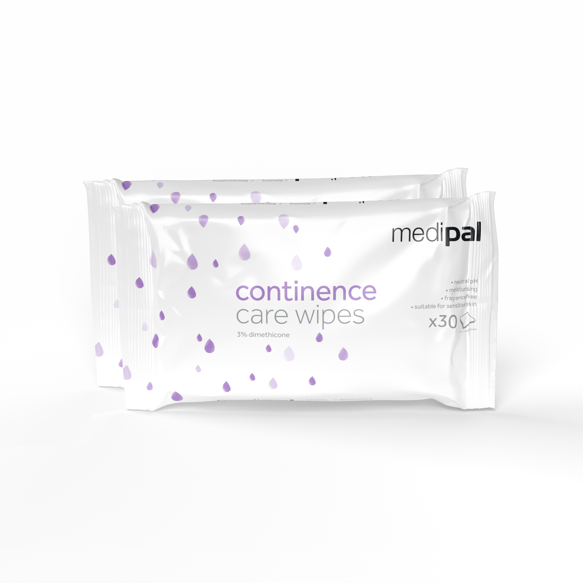 Medipal Continence Care Wipes - Pack of 30 – Medisave UK