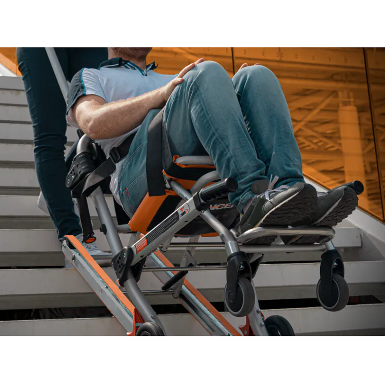 SPENCER® 4BELL STAIR+ Patient Transport Chair – Medisave UK