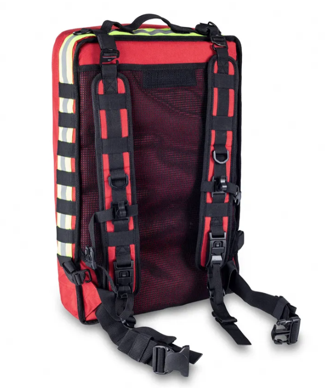 Compact Modular Tactical Backpack Red - Polyester – Medisave UK