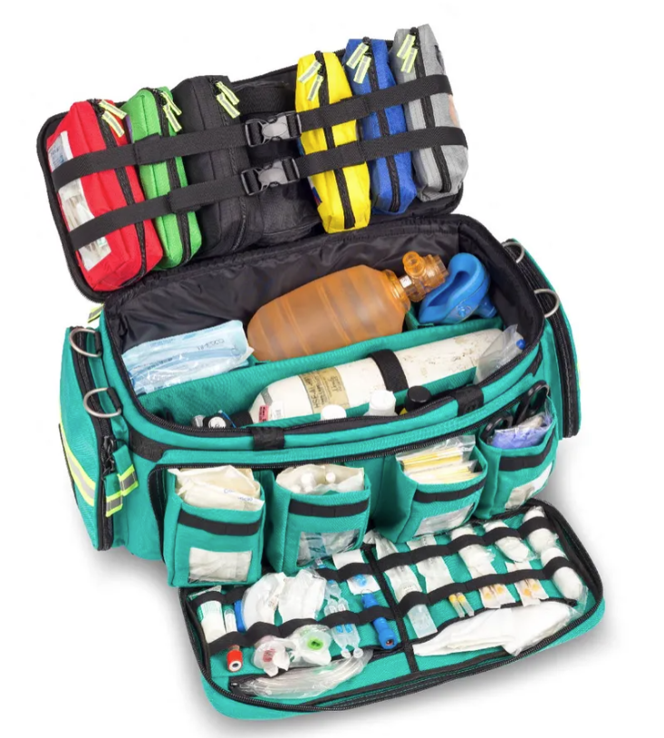 Critical's Advanced Life Support Emergency Bag - Green – Medisave UK