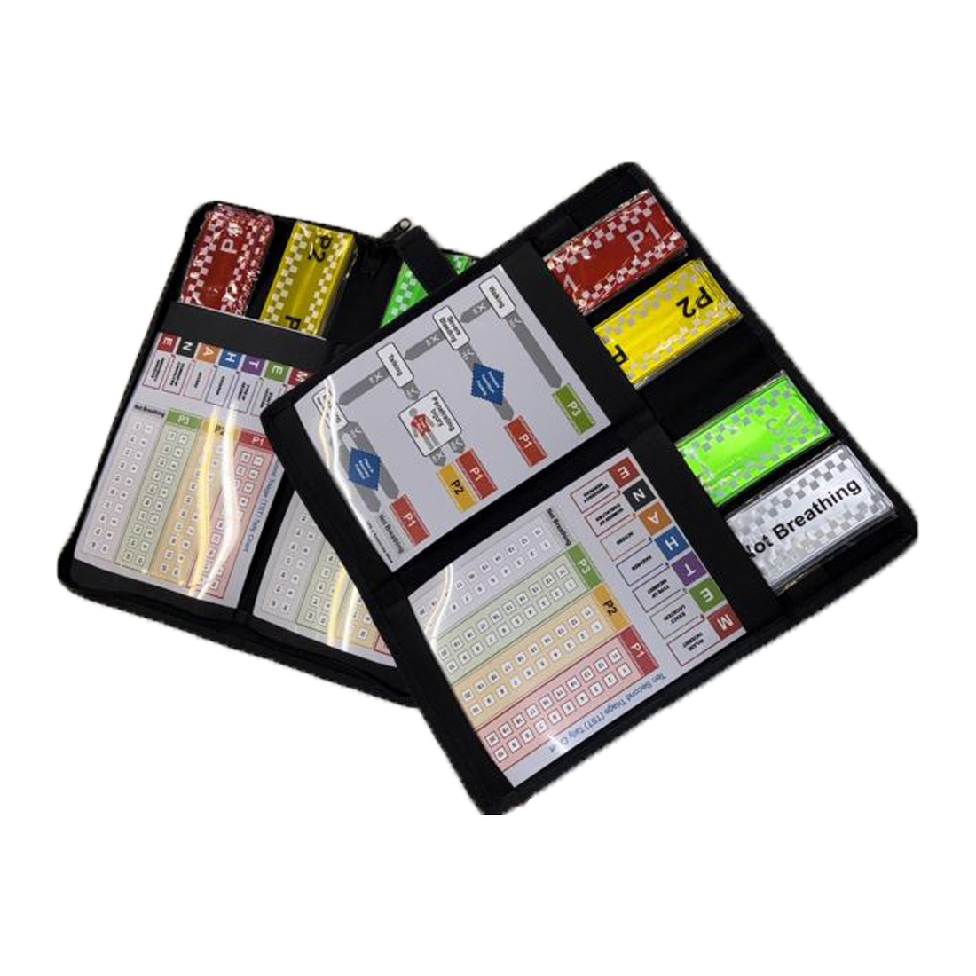 NHS Ten Second Triage (TST) Slap Band Pack of 20 - Black Case – Medisave UK