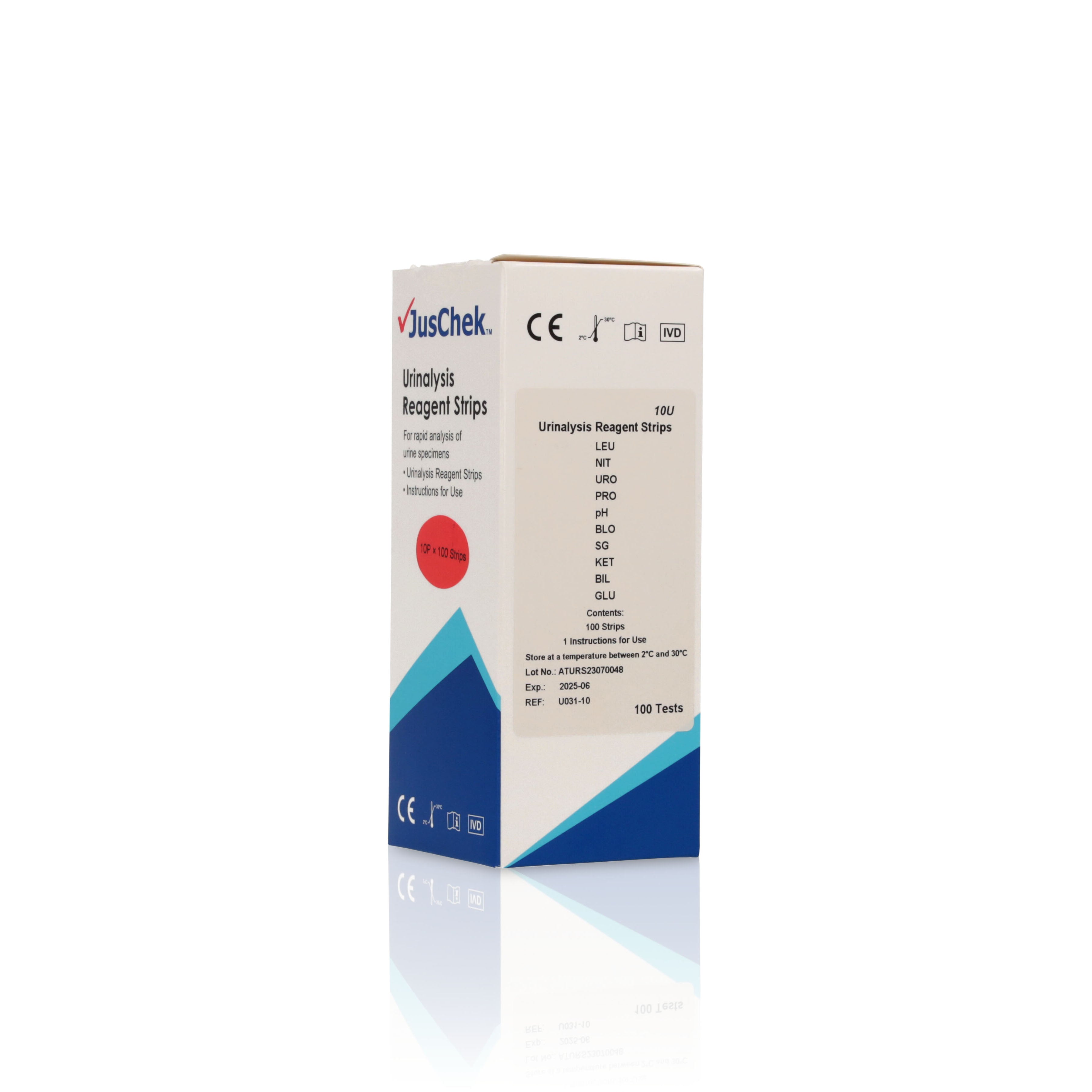 Insight Urinalysis Strips - 10 Parameter (x100 Strips) – Medisave UK