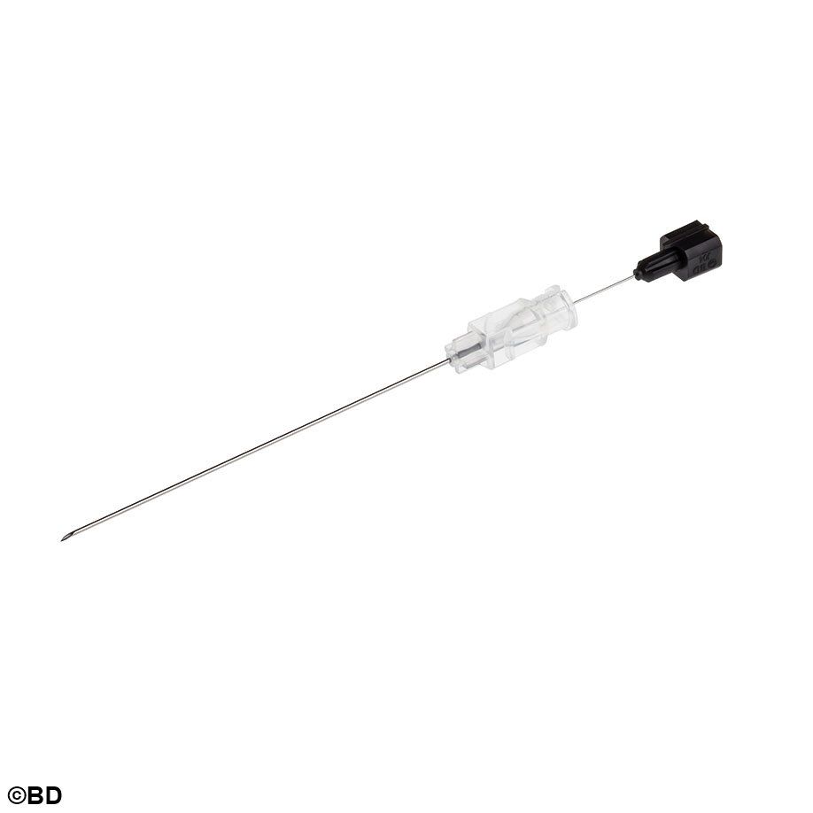 BD® Quincke Spinal Needle - 22g, 2.5" - Black - Box of 25 – Medisave UK