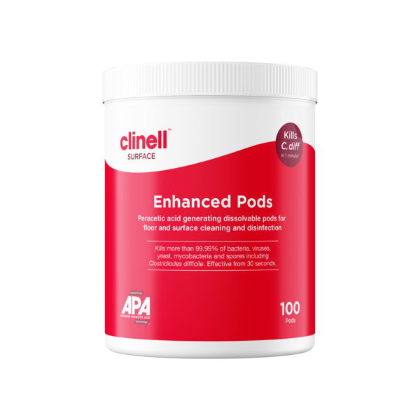 Clinell Enhanced Pods - Tub of 100 – Medisave UK